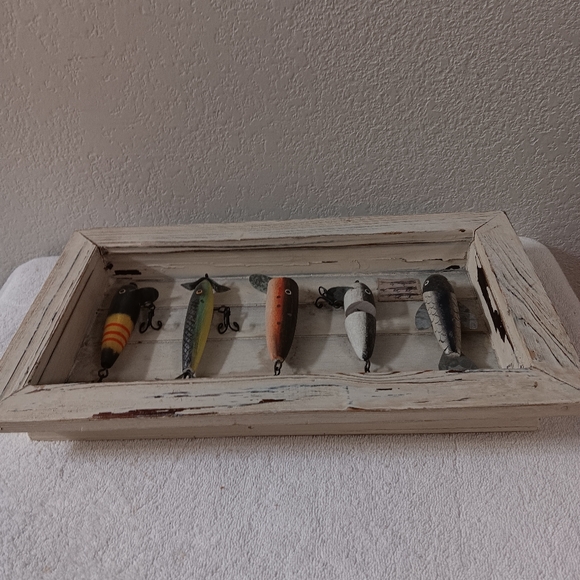 Wall Decor | Vintage Fishing Lure Wall Art | Poshmark